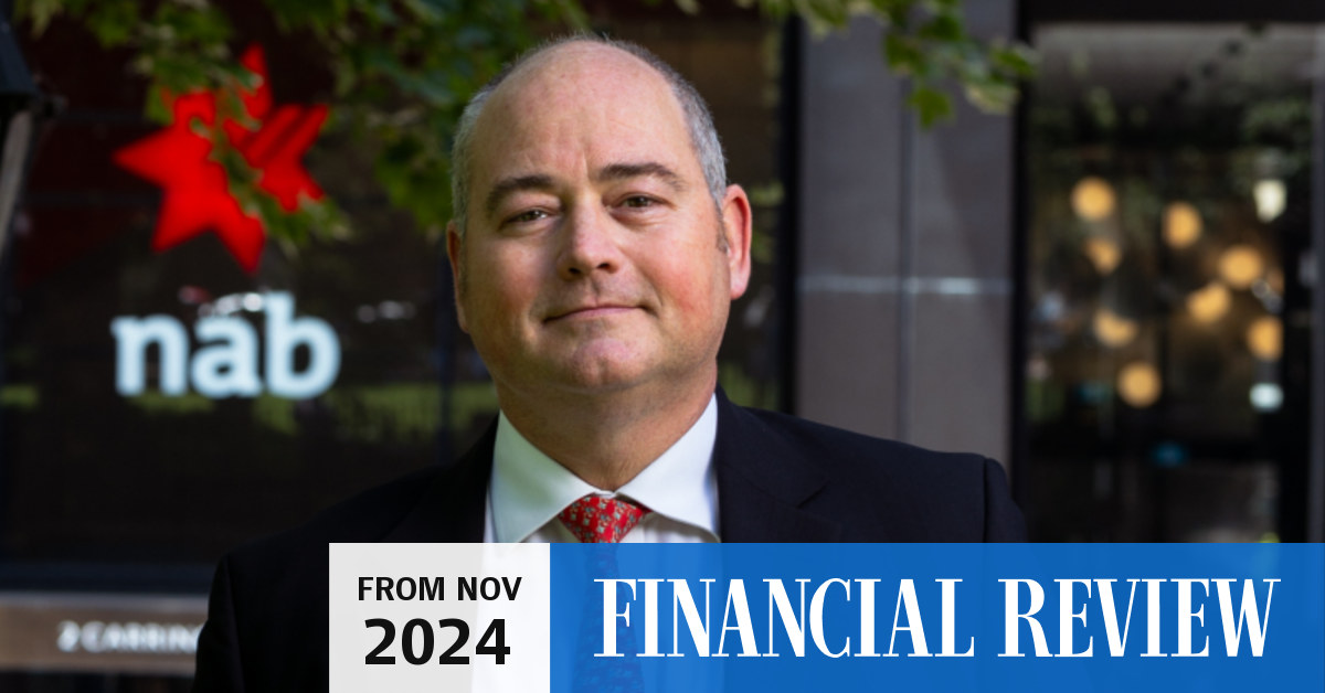 NAB share price: CEO Andrew Irvine reports increase in loan arrears and fall in profits but ...